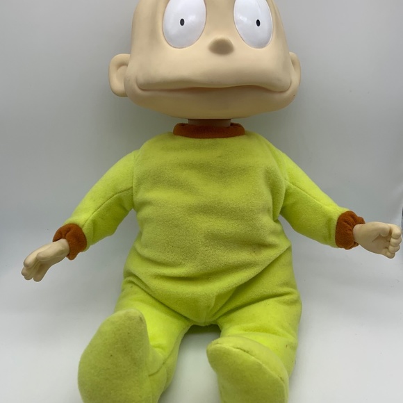 Nickelodeon | Toys | Vintage Rugrats Crying Dil Pickles Plastic Head 2 ...